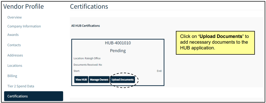 HUB Registration | NC eProcurement